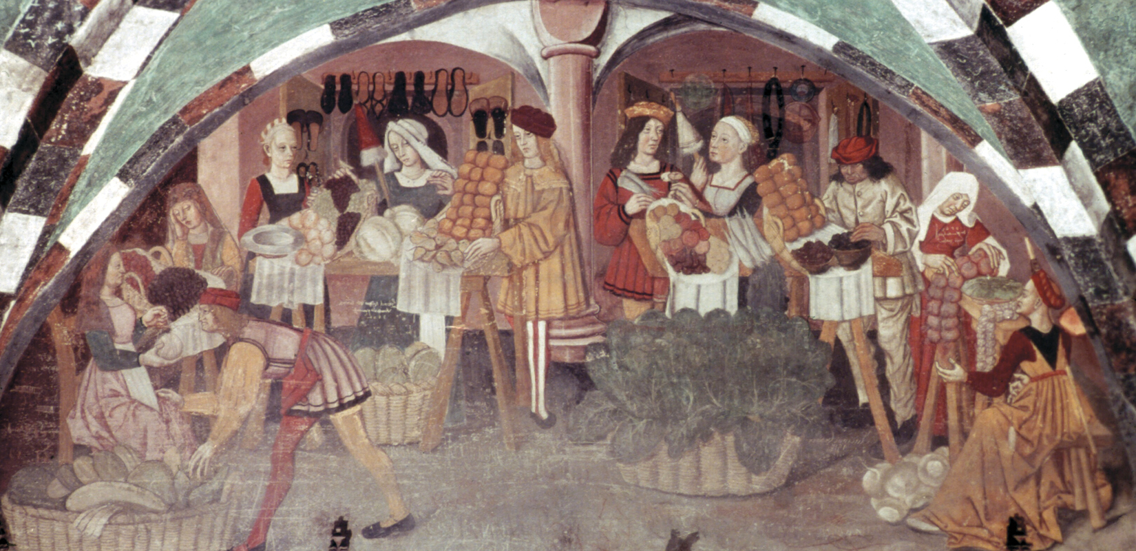 Trgovina, srednjeveška mesta in meščani