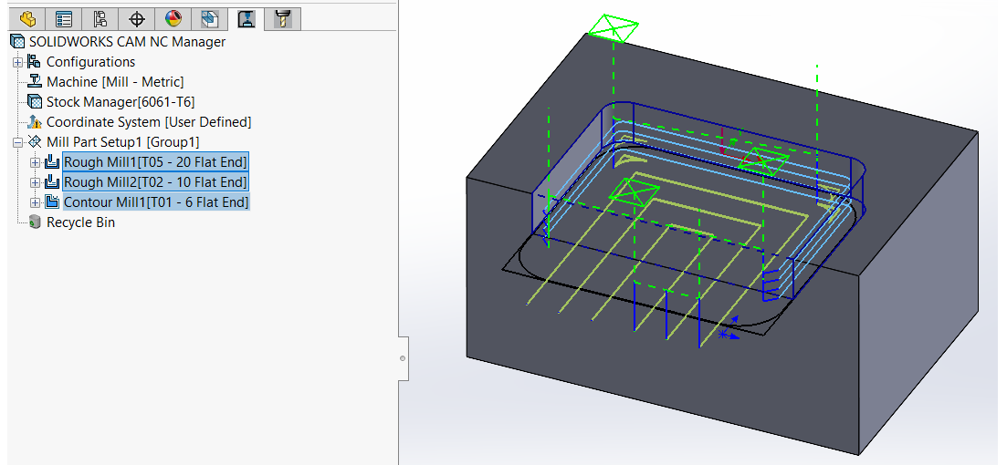 Pravokotni odprti utor