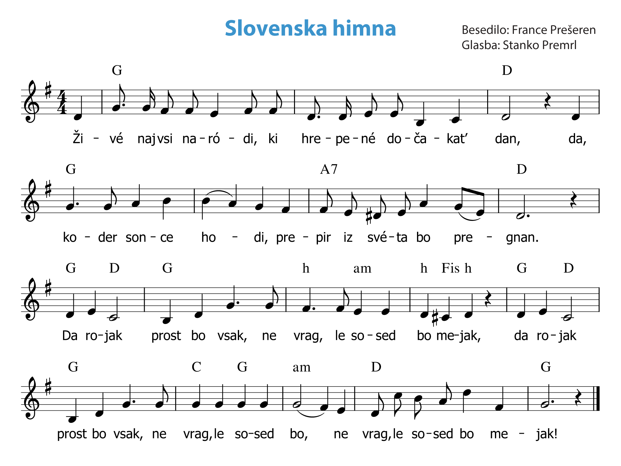 Slovenska himna